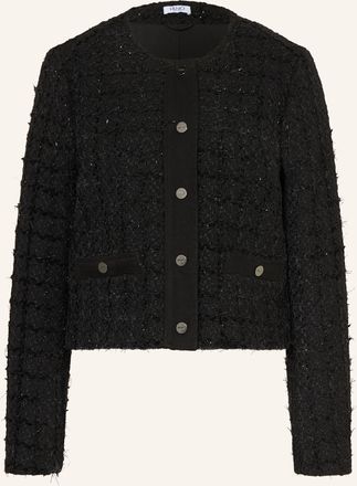 Liu Jo Liu Jo Tweed-Jacke Mit Glitzergarn schwarz