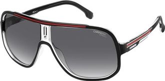 Carrera 1058/s OIT/9O BLACK RED Sunglasses Men Propionate, Standard, 63