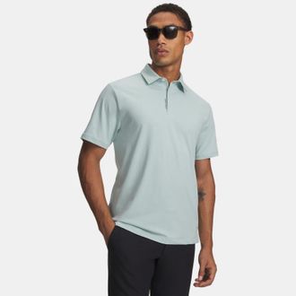 Under Armour Drive Poloshirt f&uuml;r Herren Midnight Blaue Marine / Castlerock XXL