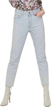 Only Only, Femme, Jeans, Bleu, Taille: W28 W Emily Life Crop Jeans