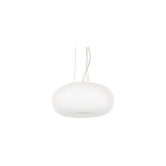 Ideal Lux Ideal Lux - Ulisse - Grand luminaire suspendu &agrave; 3 ampoules globe blanc, E27