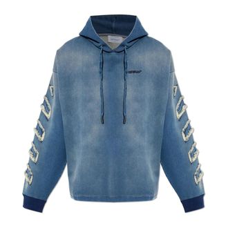 Off-white Der Hoodie - - Sweatshirts & Hoodies - Herren - Blau - M