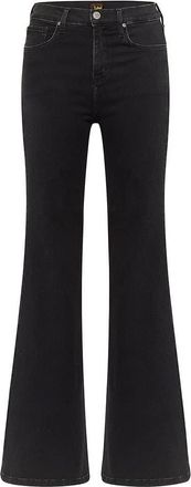 Lee Damen Foreverfit Flare Jeans, Black Avery, 40W / 33L EU
