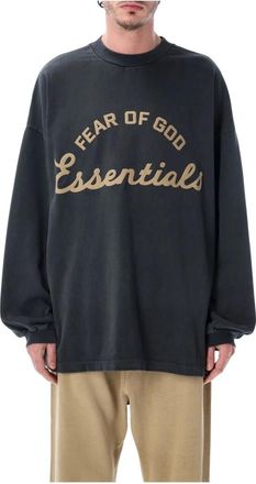 Fear of God Homme, Sweatshirts et sweats &agrave; capuche, Gris, Taille: S Training 90s Long Sleeve Tee