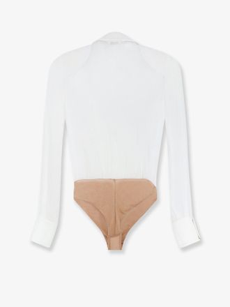 Elisabetta Franchi Womens Body Shirt Viscose White