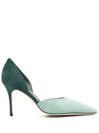 Manolo Blahnik escarpins Taylerbinu - Vert