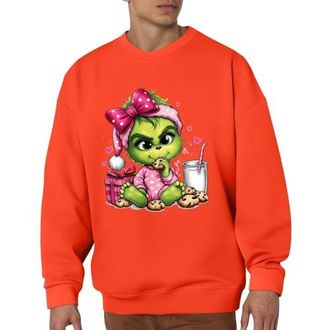 Generic Le Grinch Pull De Noel Homme Enfant Moche Adulte zippé Drole Pyjama Vetement Sweater Costume Famille Sweatshirts Noel Pulls Sweats Sweat The Femme 202