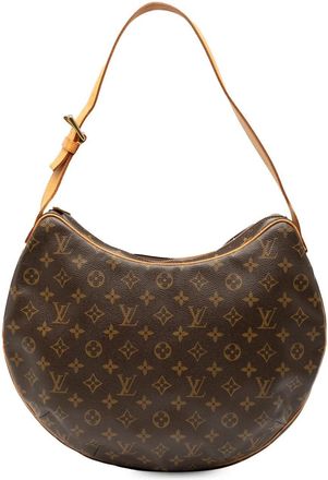 Louis Vuitton Hobo Bags - Monogram Croissant GM - Gr. unisize - in Braun - f&uuml;r Damen
