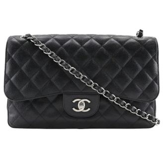 Chanel Pre-owned Leder Schultertasche - - Pre-owned - Damen - Schwarzk - ONE SIZE