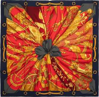 Herm&egrave;s T&uuml;cher & Schals - Scarf - Gr. unisize - in Rot - f&uuml;r Damen