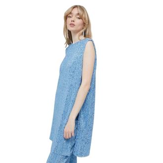 Stine Goya Paillettenbluse - - Blouses & Shirts - Damen - Blau - S