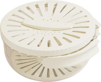 Generic Und w&auml;scher | Gro&szlig;volumiger Stapelbarer Siebeinsatz,waschkorb mit abtropfer - F&uuml;r Haushalt K&uuml;hlschrank Sp&uuml;le Vorratsschrank Picknick Camping Salat Bee