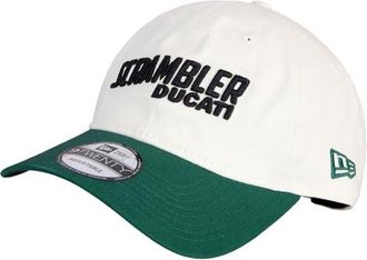 New Era Ducati Scrambler 9Twenty Casquette, blanc cassé, taille unique