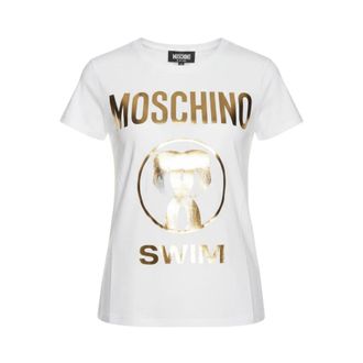 Moschino T-Shirt A1906 - - Tops - Damen - Wei&szlig; - XS