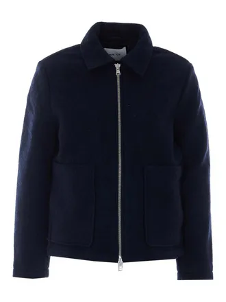 Nn.07 Pull Col Roul&eacute; - Bleu