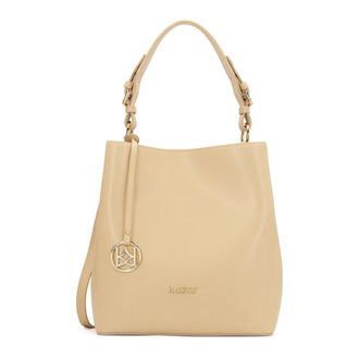Kazar Elegante Lederhand- und Schultertasche - - Bags - Damen - Beige - ONE SIZE