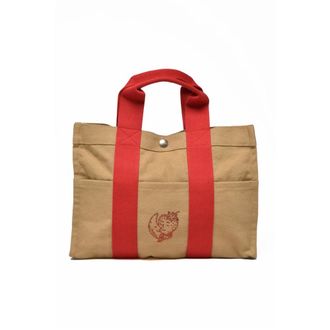 Sky High Farm SKY High Farm - Sac &agrave; main en toile - Femme - Sacs - Beige - Taille: ONE Size