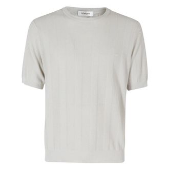 KANGRA Maglia GC MM Riga Armatura Verticale - - Knitwear - Herren - Beige - 2XL