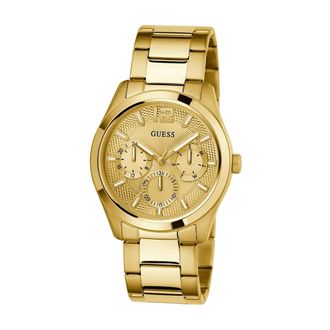 Guess Atlas Gold Chronograph Herrenuhr - - Accessories - Herren - Gelb - ONE SIZE