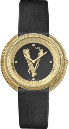 Versace Femme, Accessoires, Noir, Taille: ONE Size Montre Thea 38mm