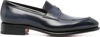 Santoni Klassische Loafer - Blau