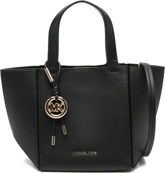 Michael Kors Femme, Sacs, Noir, Taille: ONE Size Sac &agrave; main avec poign&eacute;e sup&eacute;rieure