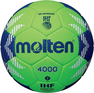 Molten HA4000 Handball, Light Green/Blue, 2