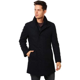 Bugatti Herren 421400-44094 Mantel, Blau (Marine 380), 30