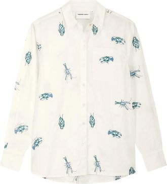 Fab By Fabienne Chapot Fabienne Chapot, Femme, Blouses et Chemises, Beige, Taille: 38 FR Alex Langoustine Blouse