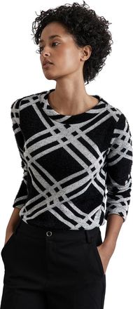 Street One Damen Flauschiges Langarmshirt