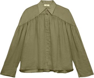 Bite Studios Femme, Blouses et Chemises, Vert, Taille: 36 FR Airy Top