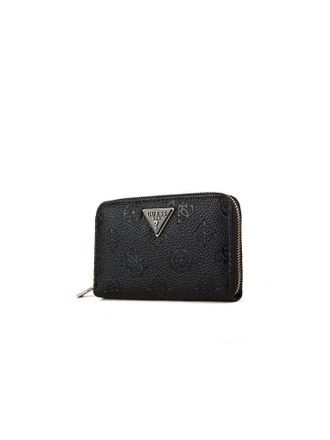 Guess Womens Wallet Black Logo Polyurethane Bags