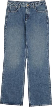 Moncler Femme, Jeans, Bleu, Taille: 38 FR Jeans amples