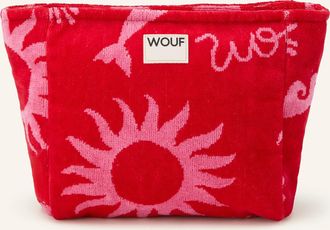 Wouf Wouf Kosmetiktasche Tulum rot