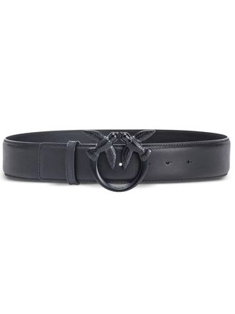 Pinko Love Berry H4 Lederg&uuml;rtel - Schwarz