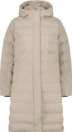 F.lli Campagnolo Coat Fix Hood - - Sport - Damen - Beige - 2XL