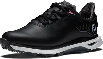 FootJoy Pro|SLX Damen Golfschuh, Schwarz, Weiß, Grau, 39 EU Weit
