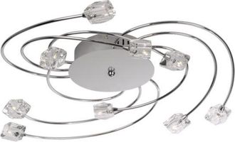 Philips Catilina 376911110 Deckenleuchte, Chrom, 9 x 20 W, 230 V