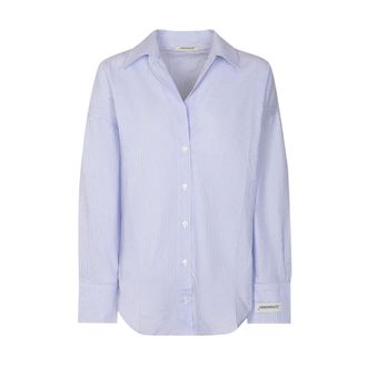 Hinnominate Hinnominate, Femme, Blouses et Chemises, Bleu, Taille: 42 FR Casual Shirt