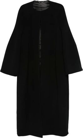 Toteme manteau à design de cape - Noir