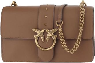 Pinko Pinko Hobo Bags - Love One Classic Bag - Gr. unisize - in Braun - für Damen