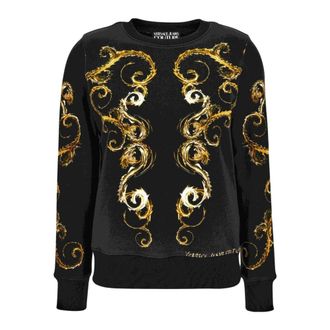 Versace Jeans Couture Femme, Sweatshirts et sweats à capuche, Noir, Taille: 36 FR Pulls