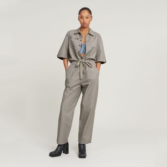 G-Star Army Jumpsuit - Beige - Damen