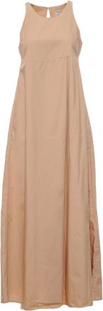 Alessia Santi Femme, Robes, Beige, Taille: 38 FR Maxi Robes