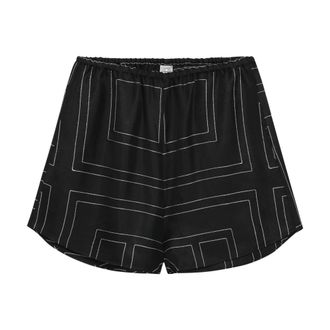Toteme Damen, Shorts, Schwarzk, SGr&ouml;&szlig;e