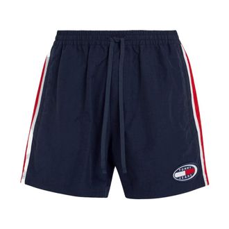 Tommy Jeans Archive Beach Short - - Swimwear - Herren - Blau - XS