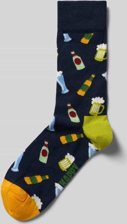 Happy Socks Socken mit Label-Print Modell Beer
