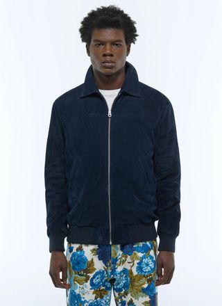 Fursac Blouson en daim - Taille XXL - Homme