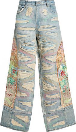 Who Decides War by Ev Bravado HOSEN & R&Ouml;CKE - Jeanshosen auf YOOX.COM
