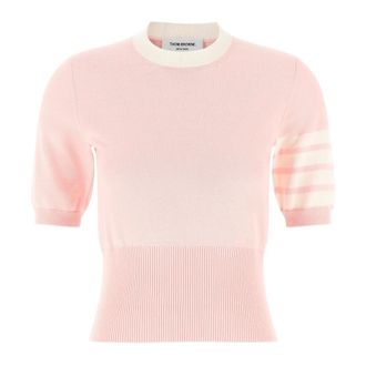 Thom Browne Damen, Strickwaren, Rosa, XSGr&ouml;&szlig;e
